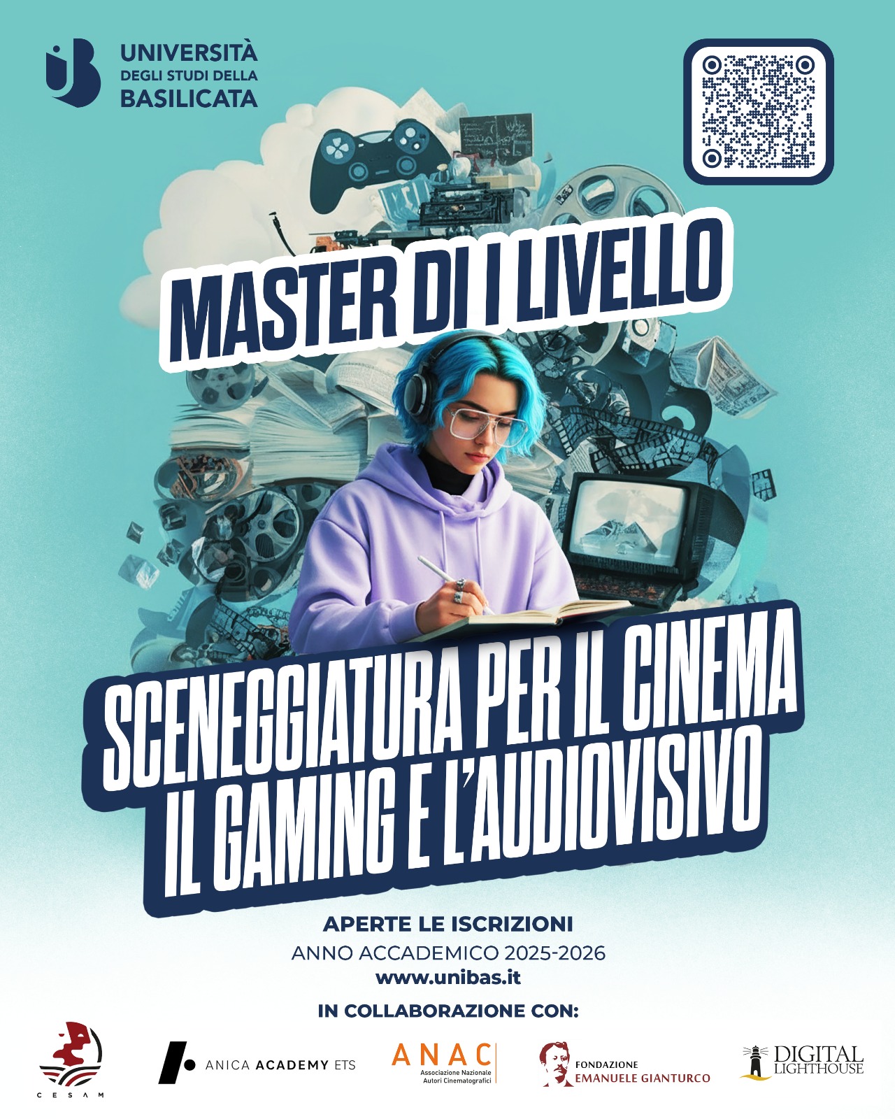 UNIBAS: istituito il primo Master in “Sceneggiatura per il Cinema, il ...
